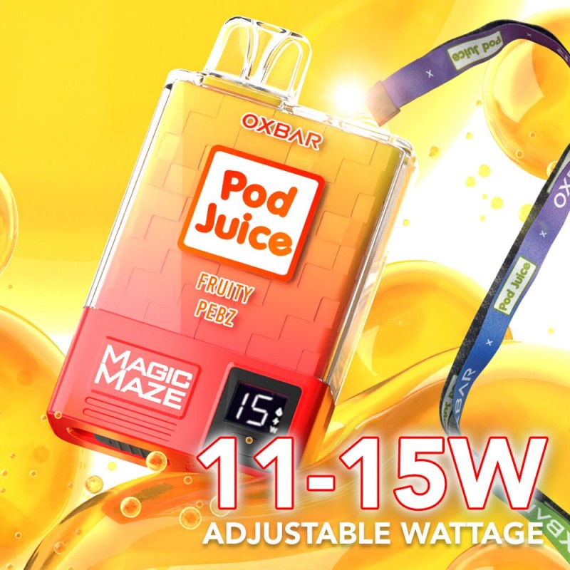 Pod Juice x OXBAR Magic Maze Pro 10K Disposable 5%, 2deal